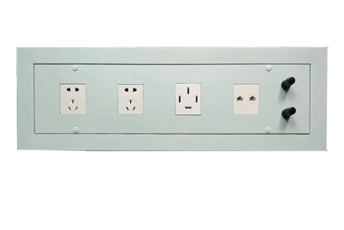 ESD Safe Power Socket Box Cleanroom Stainless Steel Socket Box ...