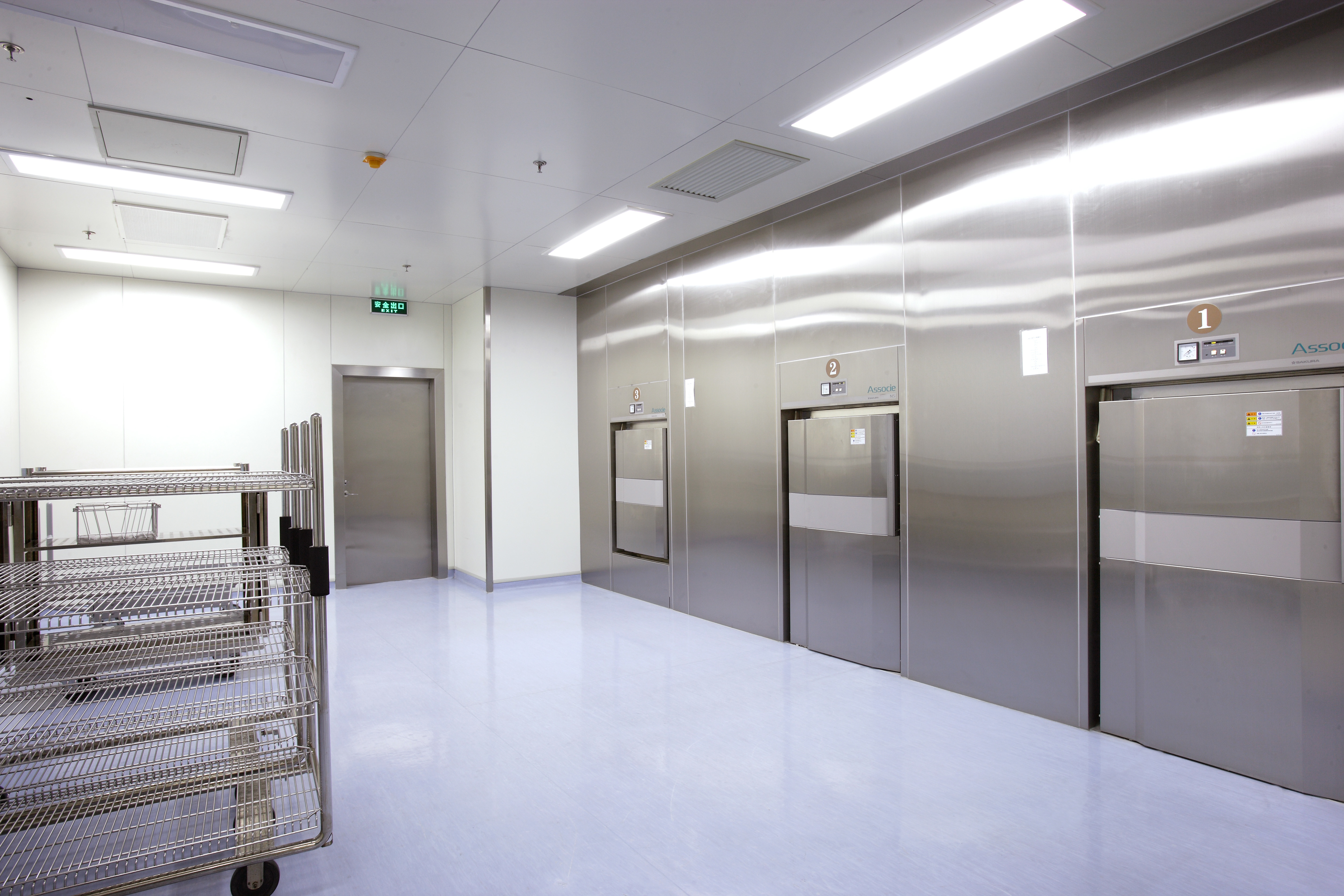 Customized Laminar Flow Ceiling System Cleanroom Ceiling For Pharma ...