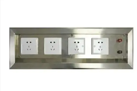Cleanroom Power Outlet Box Stainless Steel Electrical Socket Boxes IP66 ...