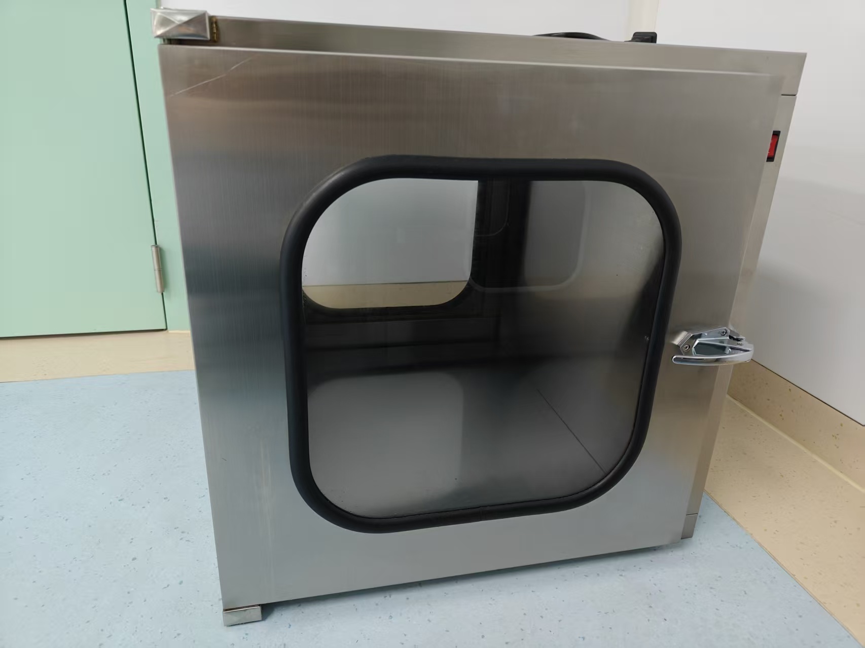 Automated Air Shower Cleanroom Fire Resistant Air Shower Unit Pass ...