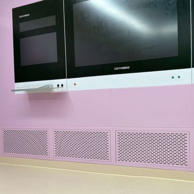 4 Mounting Holes Return Air Grille Aluminum Egg Crate Grilles 1000 CFM ...