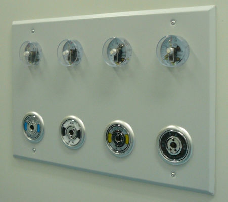 ISO 7396-1 Certified Medical Gas Terminal Unit Hospital Grade Oxygen ...