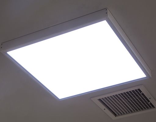 Square / Rectangular LED Ceiling Light Panels Commercial Surface Mount ...